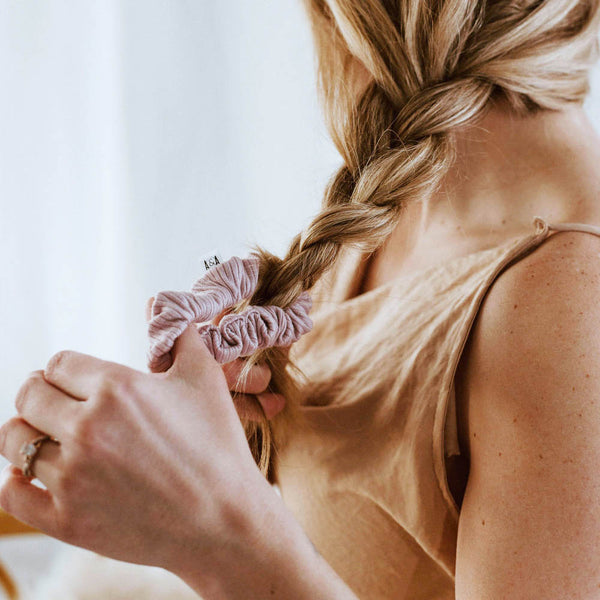 Coral Moon MINI Scrunchie – Antler & Acre