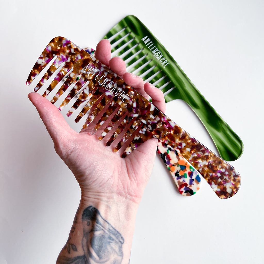 Wide Tooth Comb – Antler & Acre